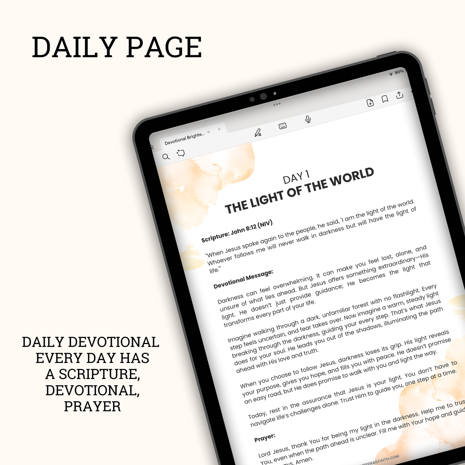 Brighter Day Digital 30 Day Devotional – Three Nail Faith